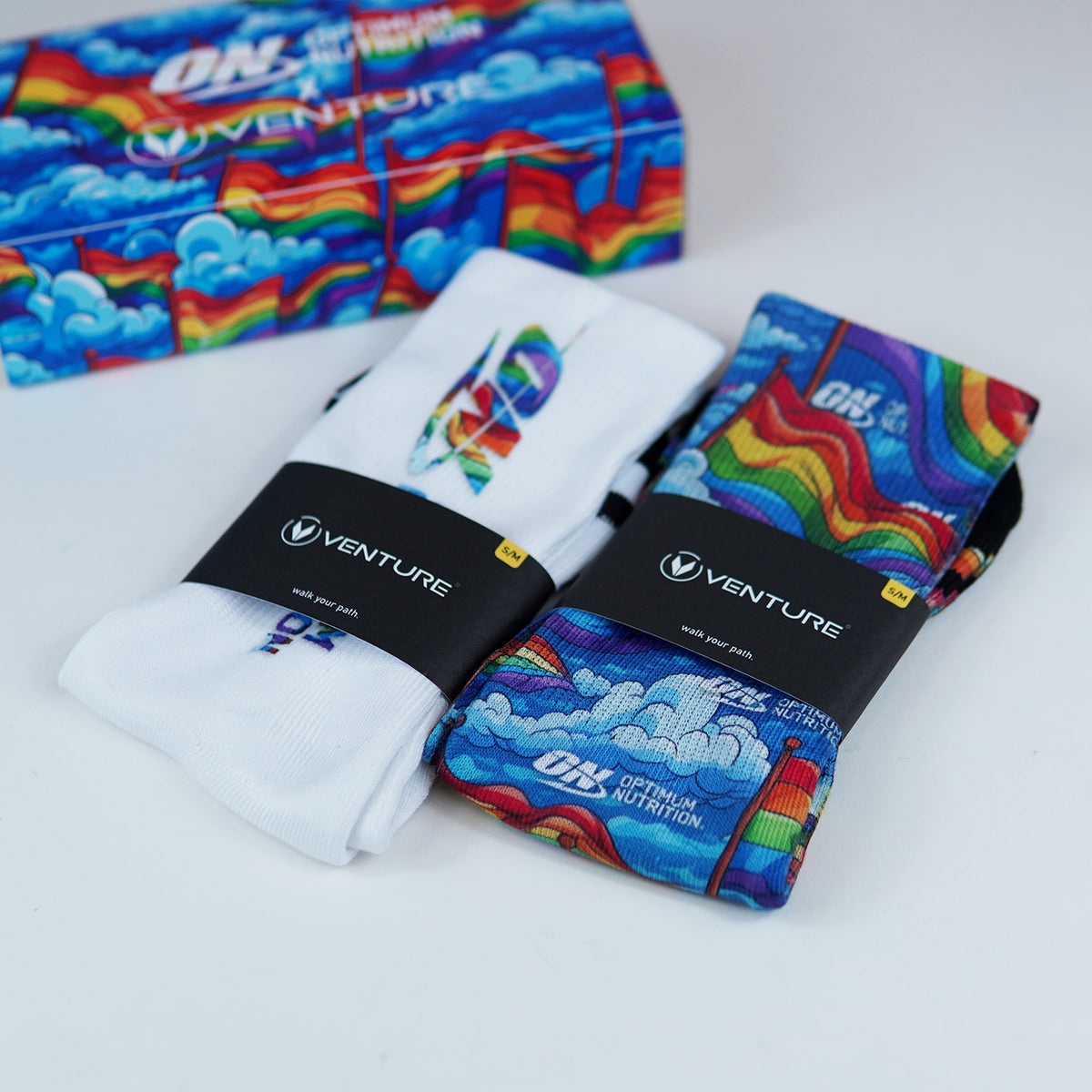 Venture x Optimum Nutrition: A Perfect Pairing! – Venture Socks