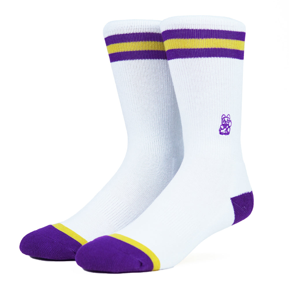 LAKERS WHITE – Venture Socks